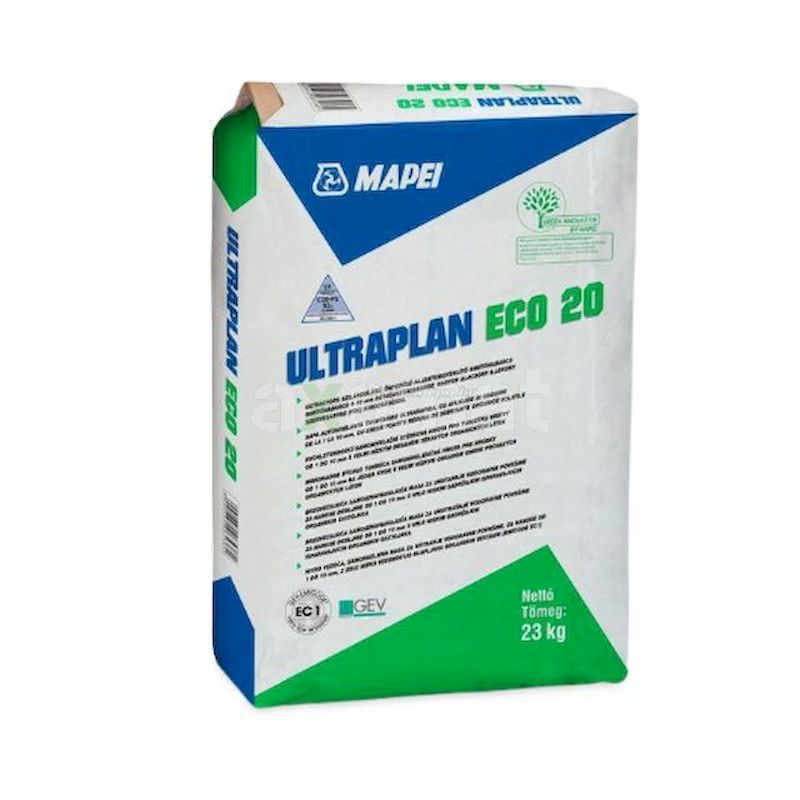 Mapei Ultraplan Eco 20 aljzatkiegyenlítő 23kg | Axamat Építőanyag Webáruház